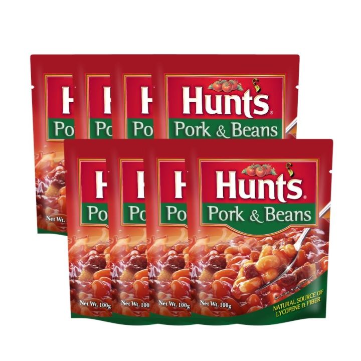 Hunt's Pork & Beans 100g - Pack of 8 | Lazada PH