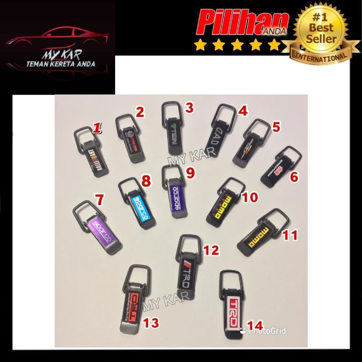 Universal Car Bonnet Bumper Clip BIG - DAD Black (4) | Lazada