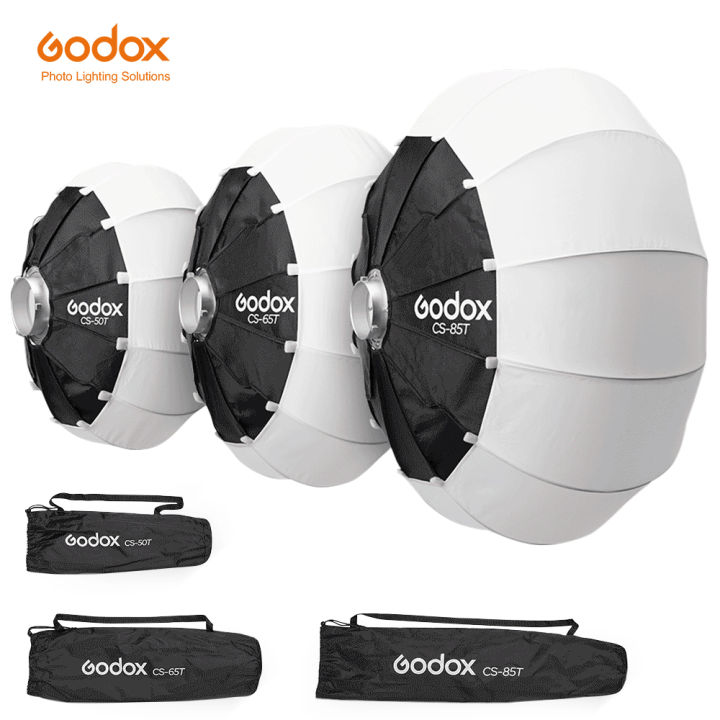 Godox CS-50T CS-65T CS-85T Collapsible Lantern Softbox Quick-install ...