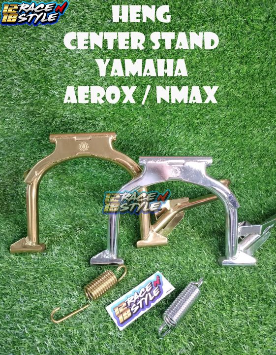 HENG ORIGINAL CENTER STAND WITH SPRING AEROX V1 / AEROX V2 / NMAX V1 ...