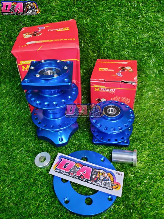 WAVE / XRM / RAIDER CNC LIGHTEN HUB MUTARRU 2 in 1 JAPAN MADE (BLUE ...