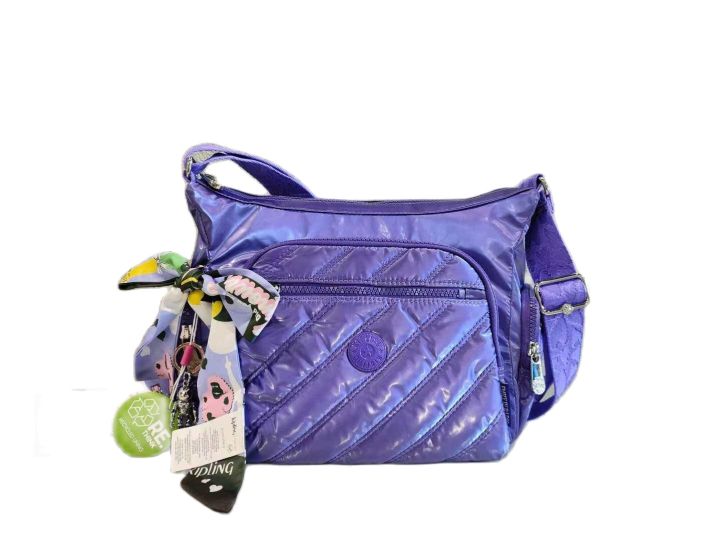 Kipling x EMILY IN PARIS GABBIE Crossbody Bag(Free Monkey Pendant） | Lazada