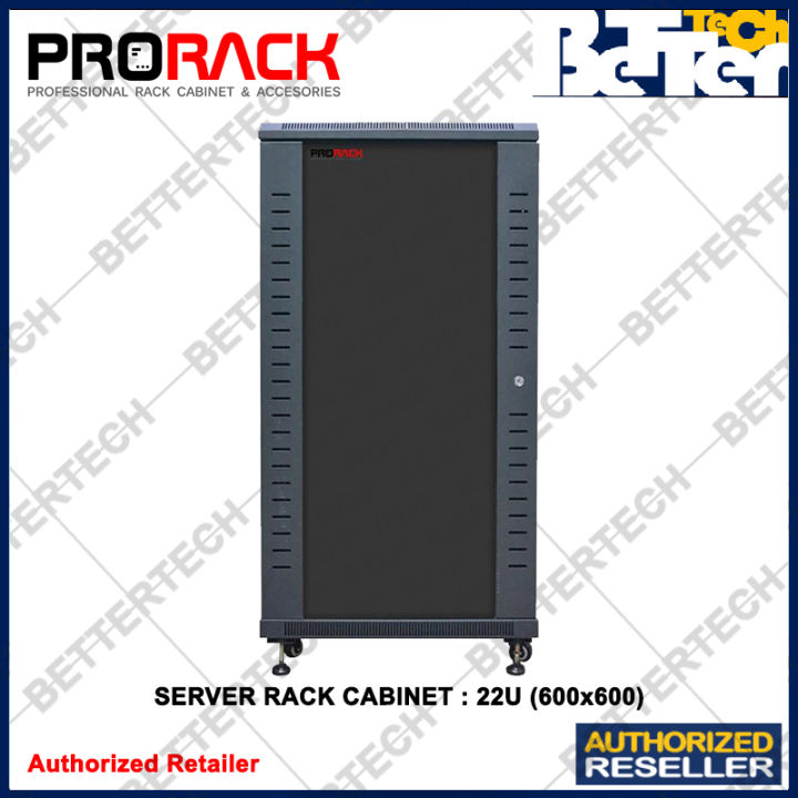 PRORACK 22U (600x600mm) Server Rack Cabinet (For Self-Assembly) | Lazada PH