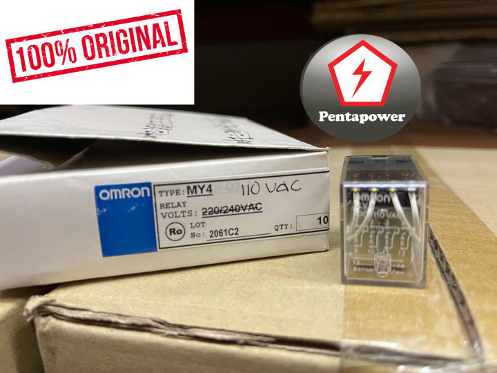 OMRON MY4 110 VAC 14PINS RELAY | Lazada
