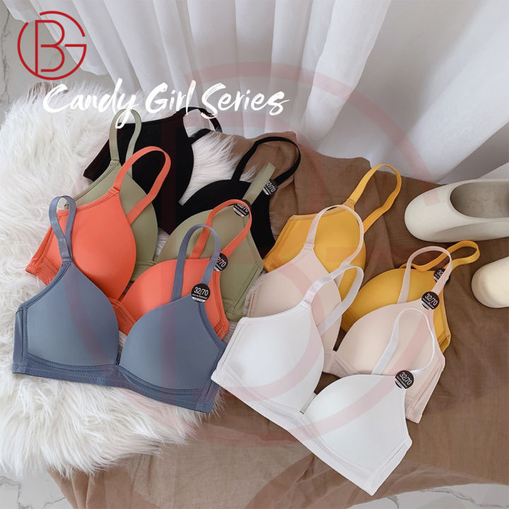 GBra Non-Wire Korean Fashion Bra Cup Seamless Bralette | Lazada PH