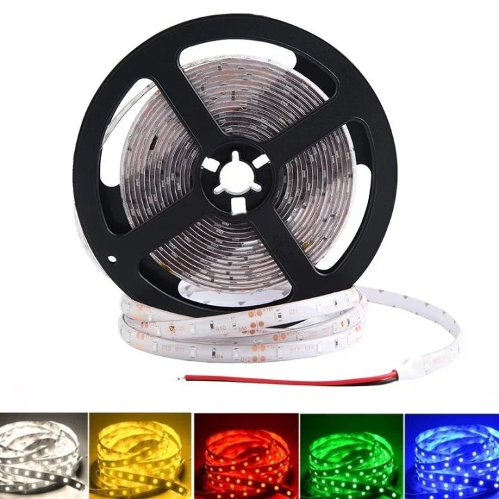 5V RGB Led Strip Light 5m 2835 60LED/M Warm White RGB 5V LED Lighting ...