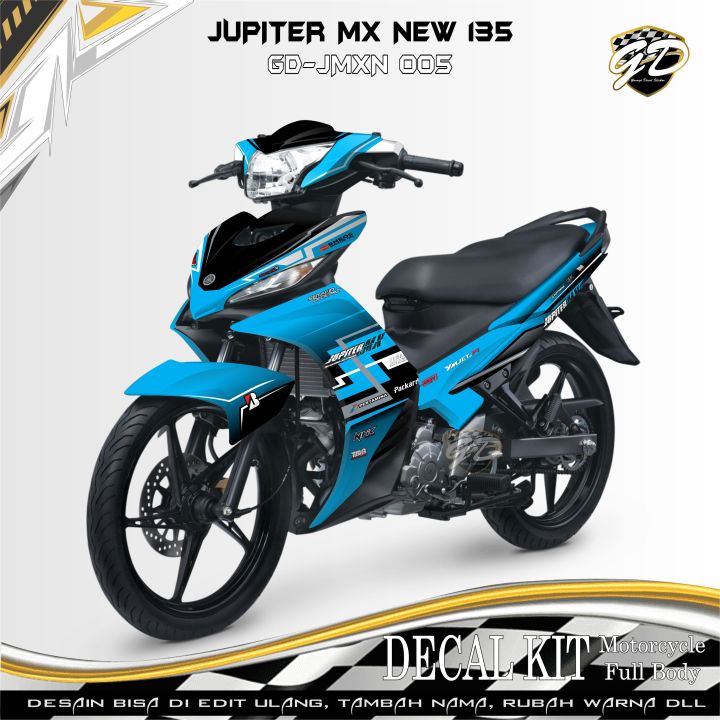 Decal Jupiter MX 135 New Full Body Stiker Jupiter MX 135 New Full Body ...