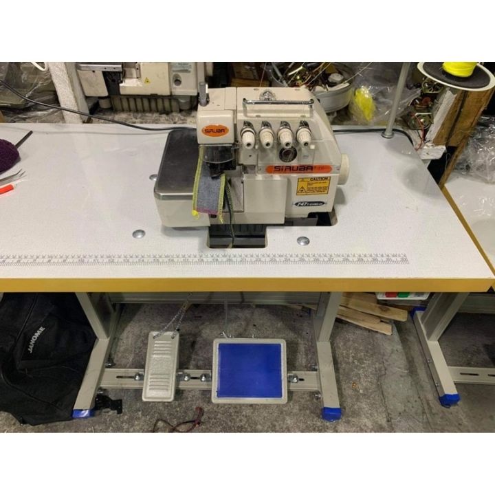 Edging sewing machine Siruba overlock 4Threads Heavy duty industrial ...