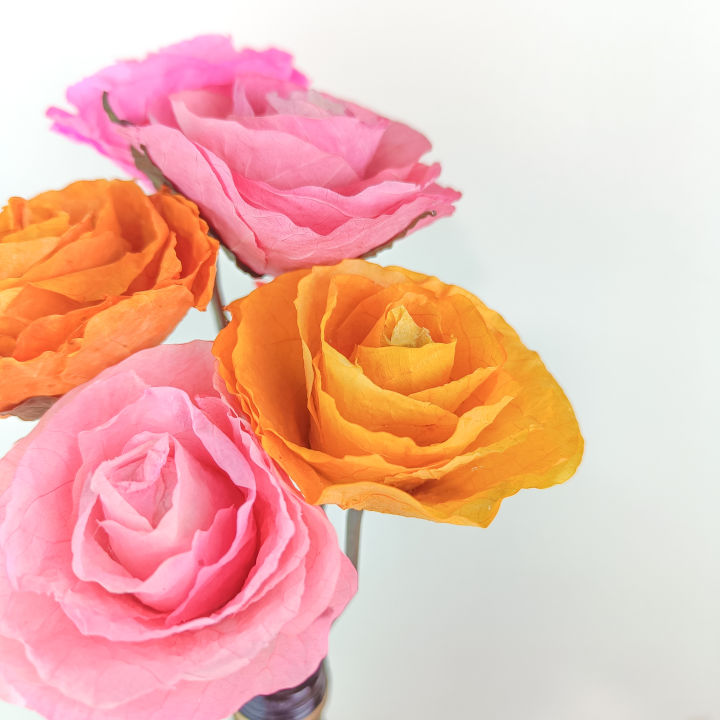 Dried Fossilized Rose Flower Small 1 Stem Dried Natural Local Flower ...