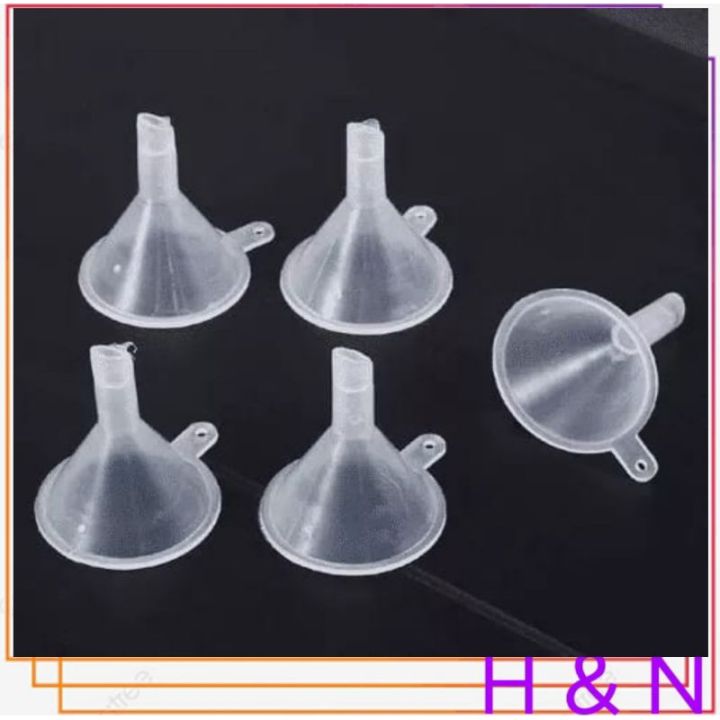 CORONG MINI PLASTIK / CORONG PARFUME OIL ESSENTIAL / SMALL FUNNELS ...