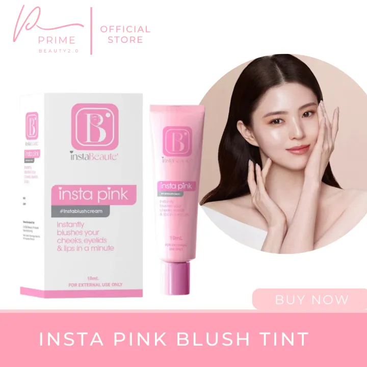 INSTA PINK BLUSH CREAM - Instantly Blushes your Cheeks, Eyelids & Lips ...