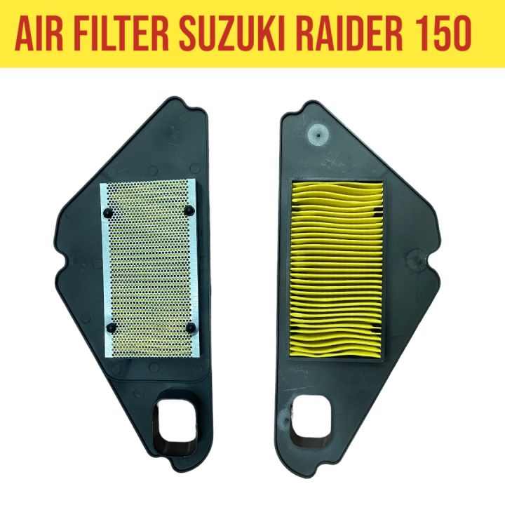 LP SUZUKI RAIDER 150 Stock Air Filter High Flow Ordinary Filter Motorcycle | Lazada PH