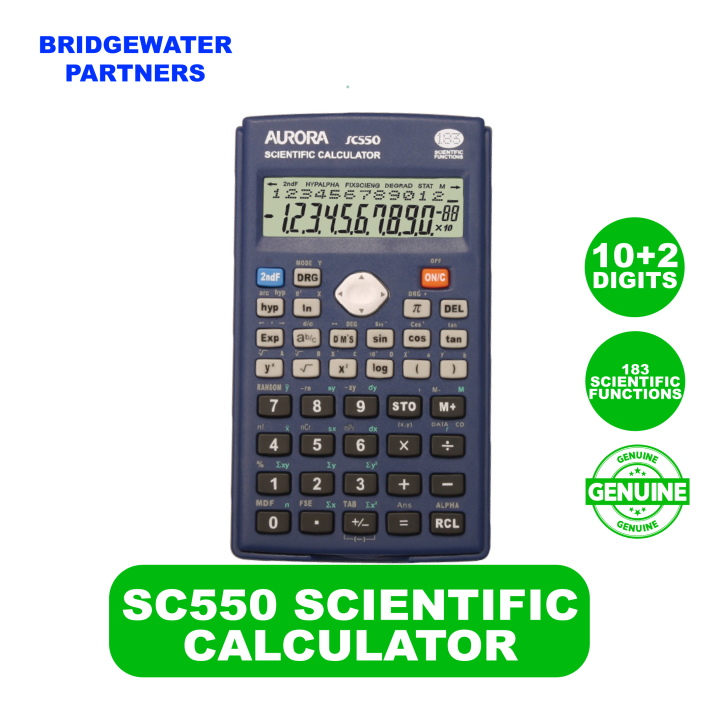 Aurora SC550 Scientific Calculator | Lazada PH