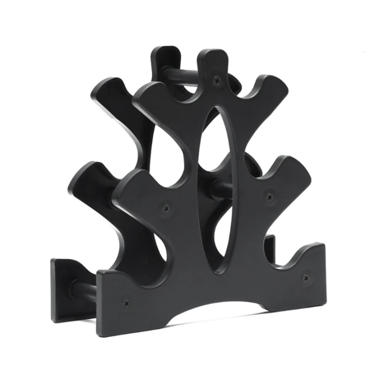 Small Dumbbell Rack Hand Weight Tower Stand 3 Tiers Dumbbell Bracket ...