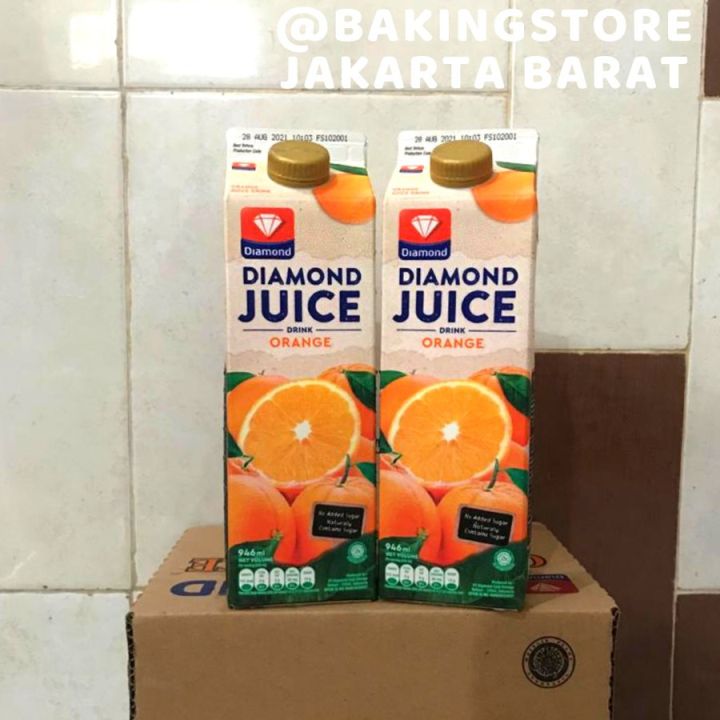 ♟JUICE ORANGE UNSWEET DIAMOND 946 ML - Jus Orange♪ | Lazada Indonesia