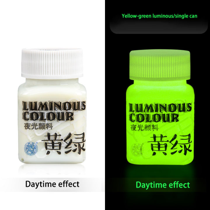 58ml/Bottle Fluorescent Pigment Long-Lasting Waterproof Luminous Paints ...