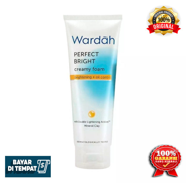 Bayar Ditempat Pencuci Muka Wardah Perfect Bright 100 ml / Pencuci Muka ...
