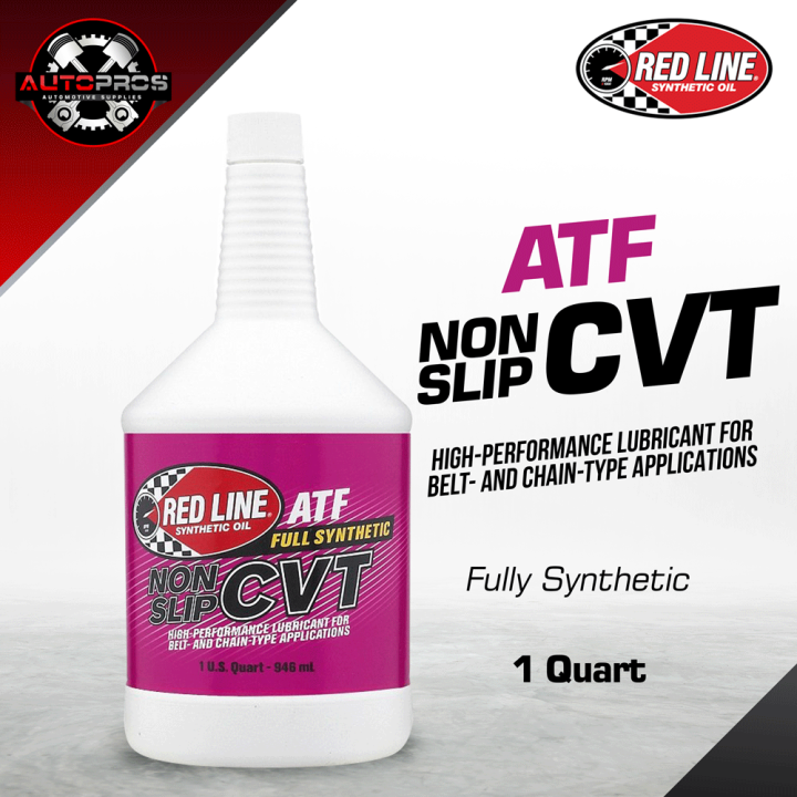 RED LINE Non Slip CVT Fluid ATF Automatic Transmission Fluid 1 Quart ...