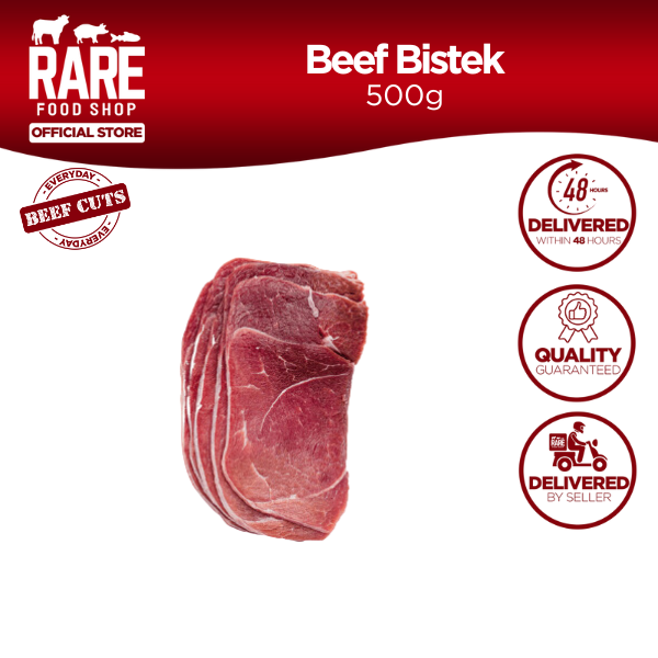 Rare Food Shop Beef Bistek 500g | Lazada PH