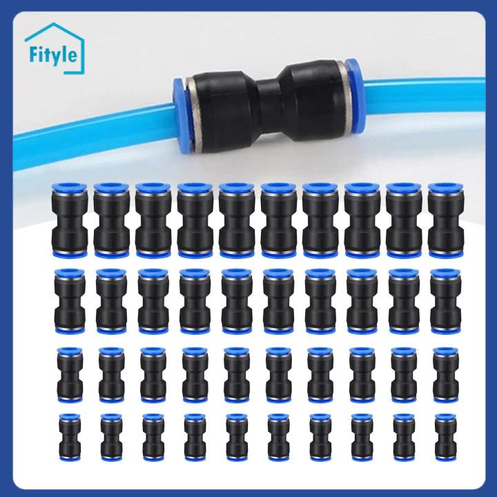 Fityle 40Pcs Straight Push Connectors High Performance Push to Connect ...