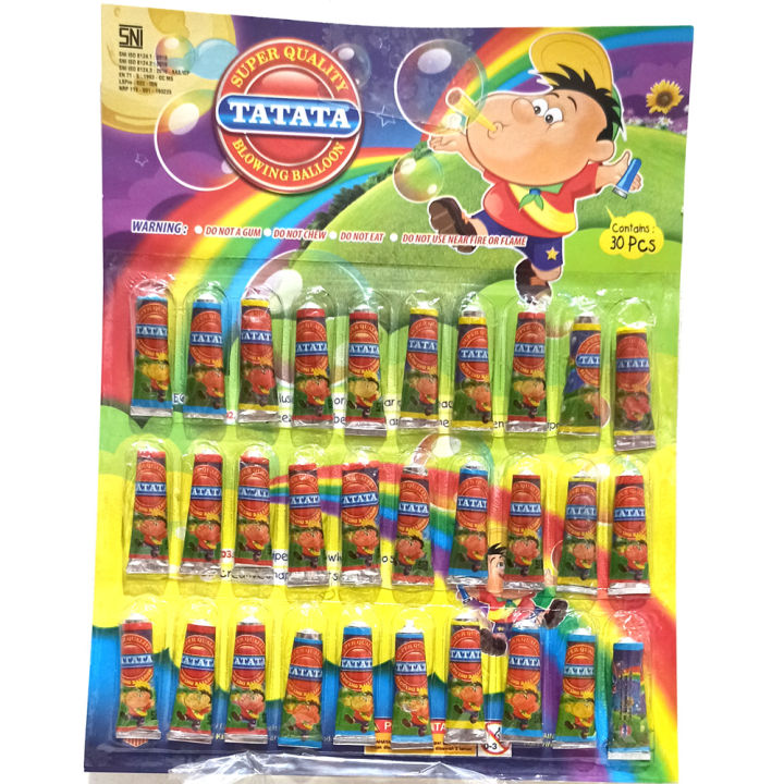 Mainan balon tiup - Mainan balon tiup jadul - Balon Tatata Jumbo ...