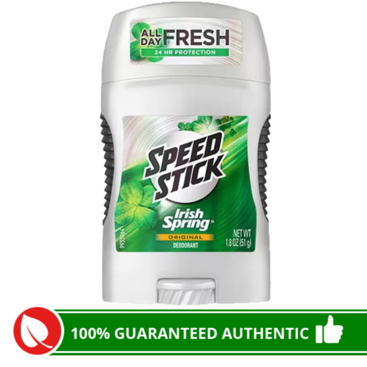 Speed Stick Irish Spring Original Deodorant Stick 24H - 51g | Lazada PH