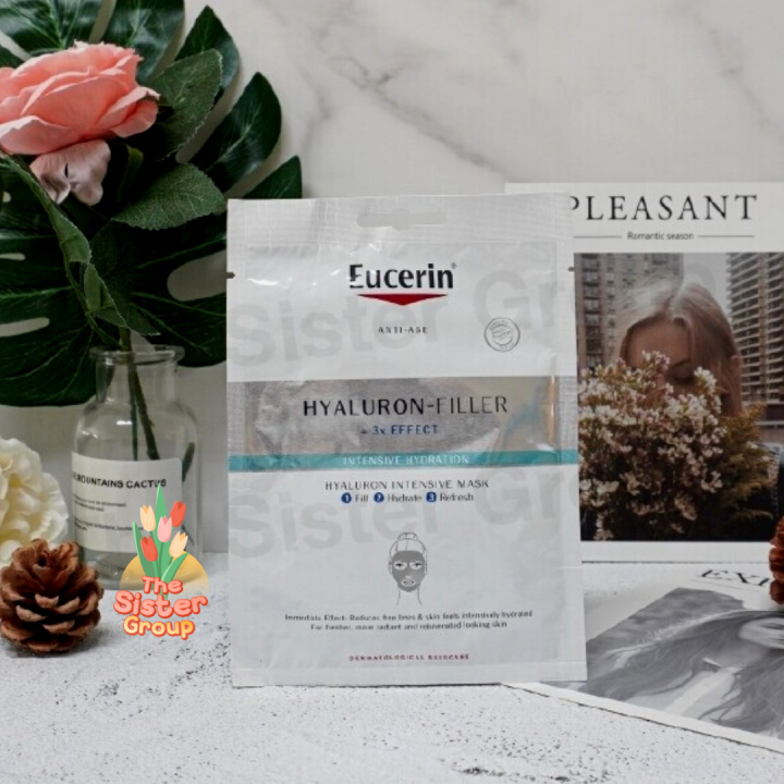 Eucerin Hyaluron-Filler Hyaluron Intensive Mask for all skin types with ...