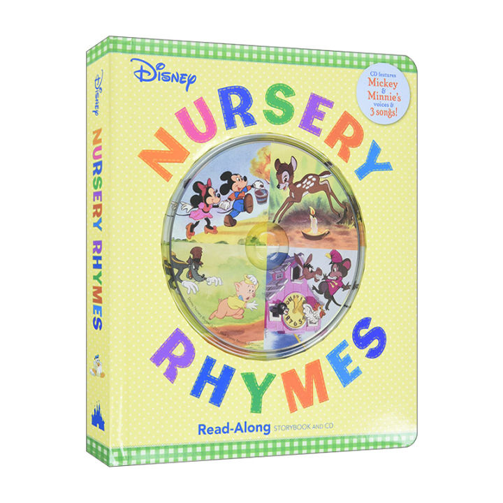 Milu Nursery Rhymes Read Along Storybook And CD Nursery Rhyme Story Book CD Original English ...