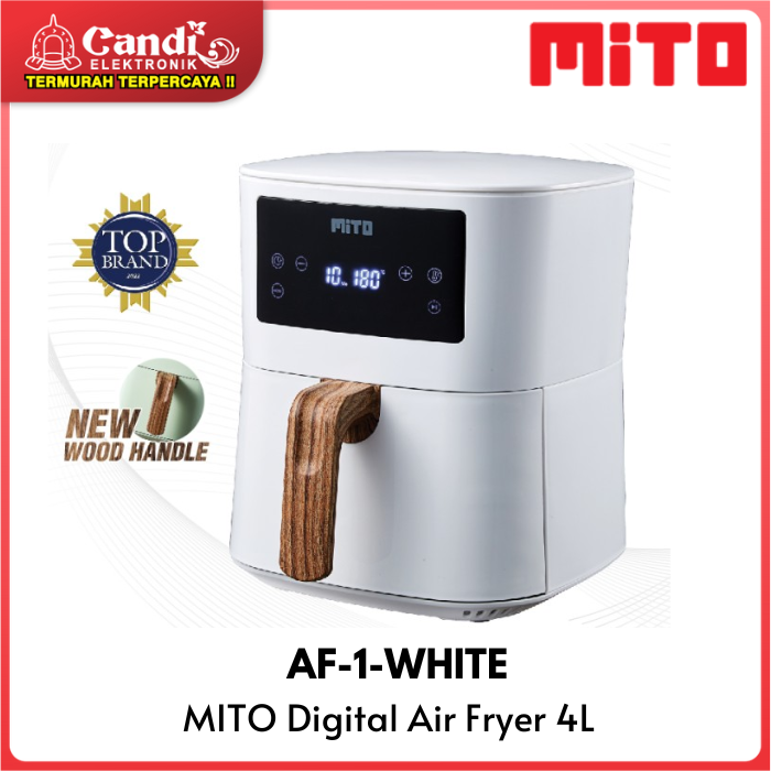 MITO AIR FRYER AF-1 DEEP FRYER AF1 MITOCHIBA DIGITAL 4 LITER LOW WATT ...