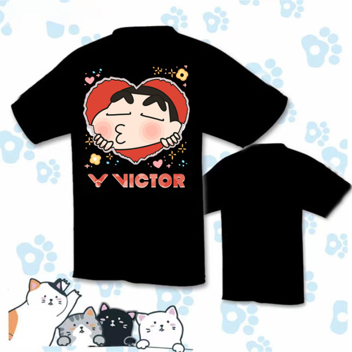 Victor 2024เสื้อผ้ากีฬาแบดมินตันแขนสั้นสำหรับสำหรับทั้งหญิงและชาย,เสื้อเทนนิสแห้งเร็วเสื้อกีฬา ...