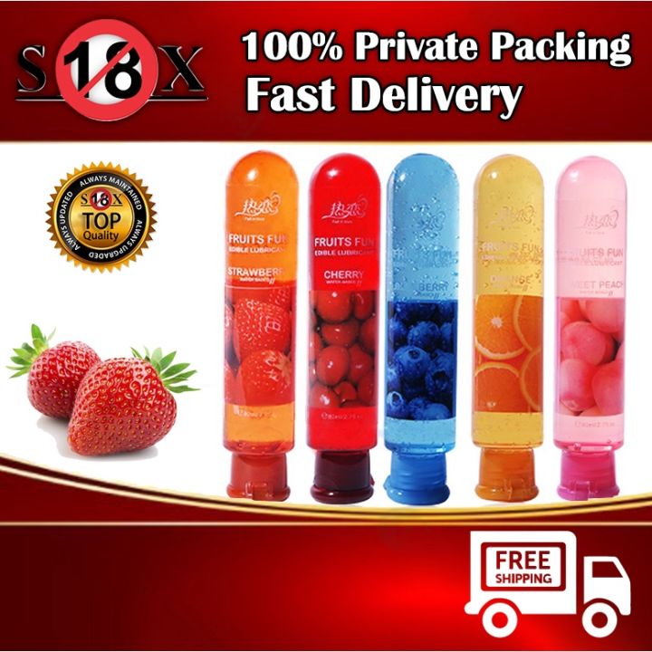 ""Ready Stock"" 80ml Fruit Water Souble Adult Sexual Body Smooth Fruity ...