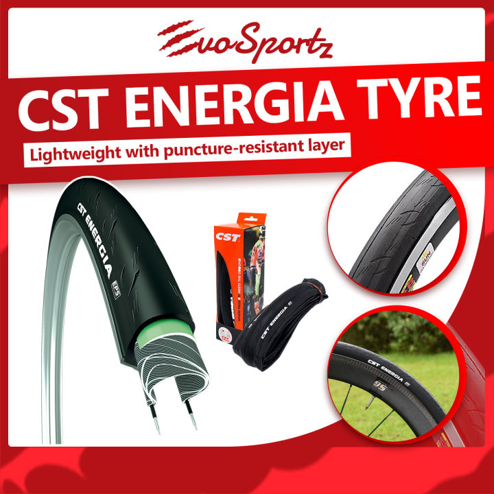CST Energia Tyre | Road Bike 700C Foldable Tire | Lazada Singapore