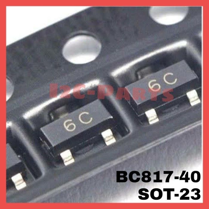BC817-40 6C NPN TRANSISTOR Bipolar BJT SMD BC817 SOT-23 0.5A 45V | Lazada Indonesia