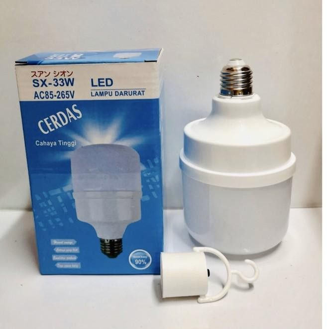 Lampu Otomatis Nyala Saat Mati Lampu / Bohlam Lampu Emergency LED SX 28 Watt | Lazada Indonesia