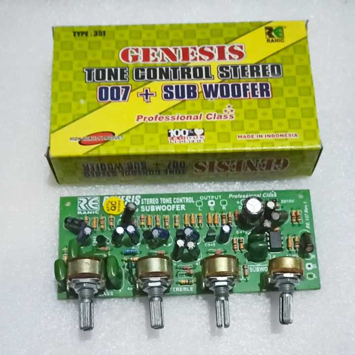 Tone Control Stereo 007 Plus Subwoofer Ranic | Lazada Indonesia