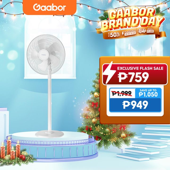 [CAMPAIGN]Gaabor Standing Fan Noise Reduction and Wide-Angle Air Supply ...