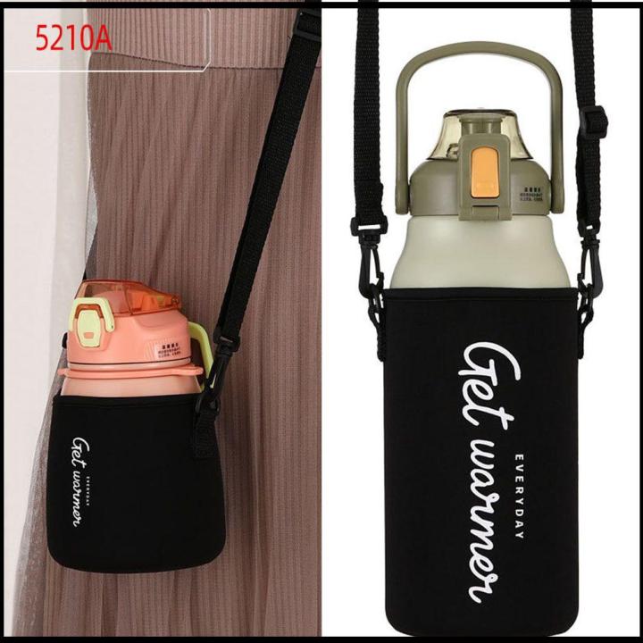 5210A มีประโยชน์และดี แบบพกพาได้ กระเป๋า insulat กระเป๋าใส่ของ ถ้วยแขนเสื้อ ฝาครอบขวดน้ำ ปลอก ...