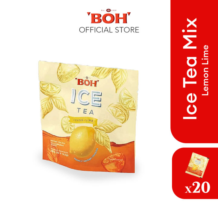 BOH Ice Tea Lemon Lime (20s) | Lazada