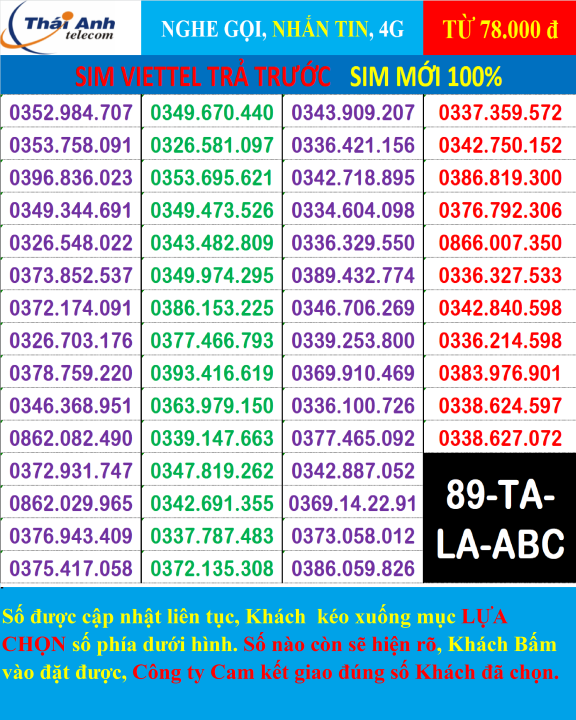 Sim Viettel trả trước đẹp, 5G, Tự Đăng Ký Chính chủ Qua My Viettel Tại ...