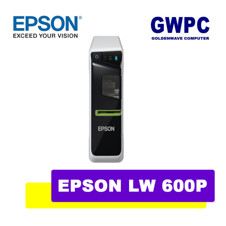Epson LabelWorks LW-600P Bluetooth PC-Connectable Label Printer LW 600P ...