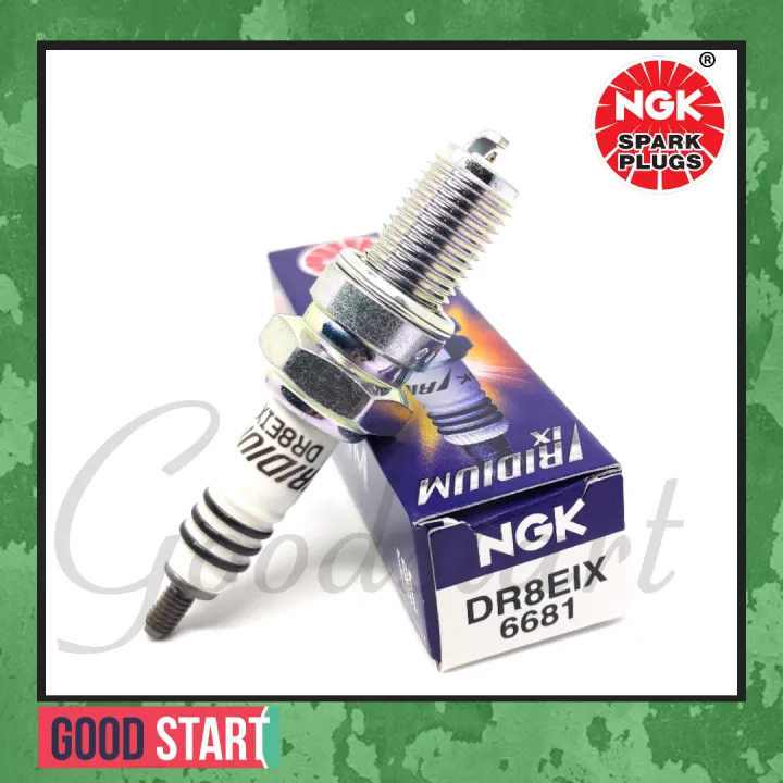 NGK IRIDIUM SPARK PLUG DR8EIX RUSI MC 125, RANGO 125, RANGO 150, SS 200 ...