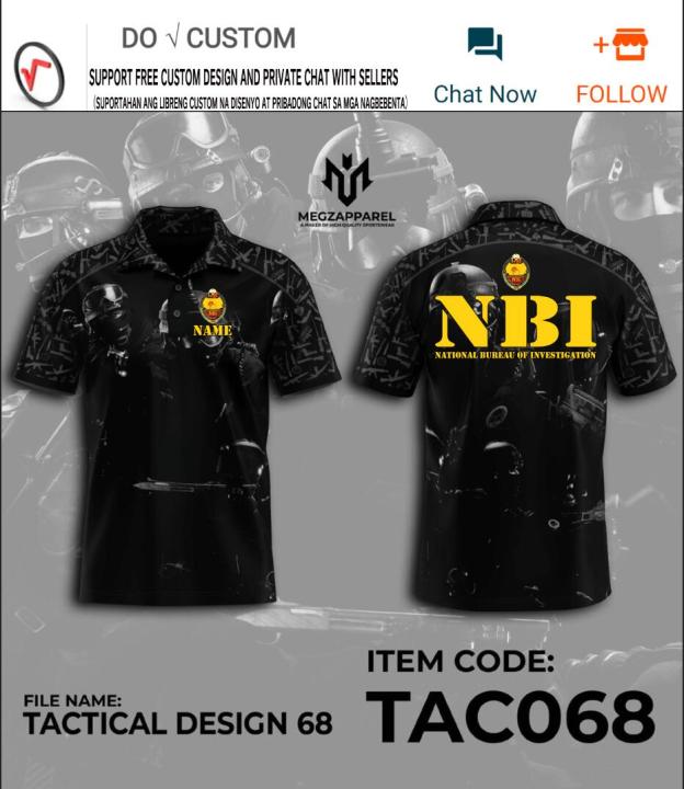 NBI PHILIPPINES (National Bureau of Investigation) FULL SUBLIMATION New ...