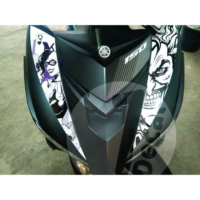 Harley quinn X Joker for sniper 150 sticker decal + | Lazada PH