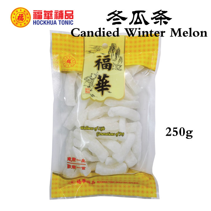 Hockhua Candied Winter Melon 250g 冬瓜条 | Lazada