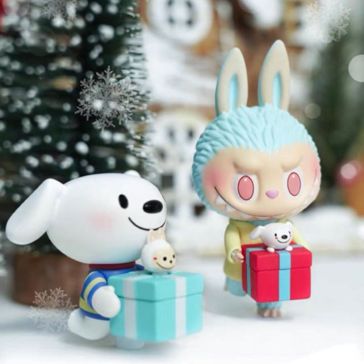 Pop Mart Labubu Joy Labubu Elevator GiftKawaii Anime Action Figure ...