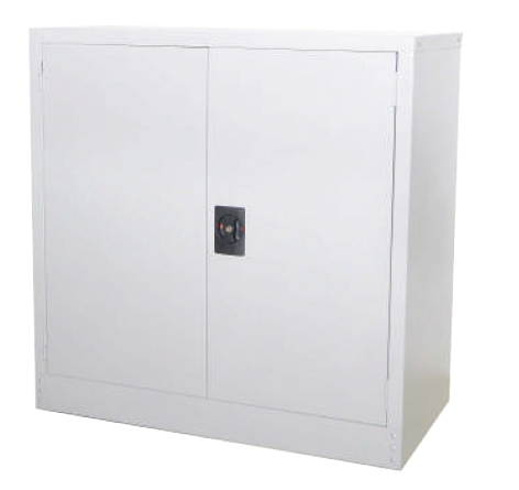 Half Height Swinging Door Steel Cabinet c/w 1 Adjustable Shelf ...