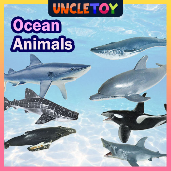 🔥Ready Stock🔥 Ocean Sea Animal Simulation Model Shark Toys Marine ...