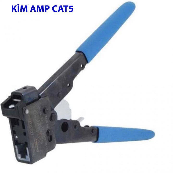 Kìm bấm mạng đầu cat 5 AMP Modular Plug Hand Tool w/8-Position Line Die ...