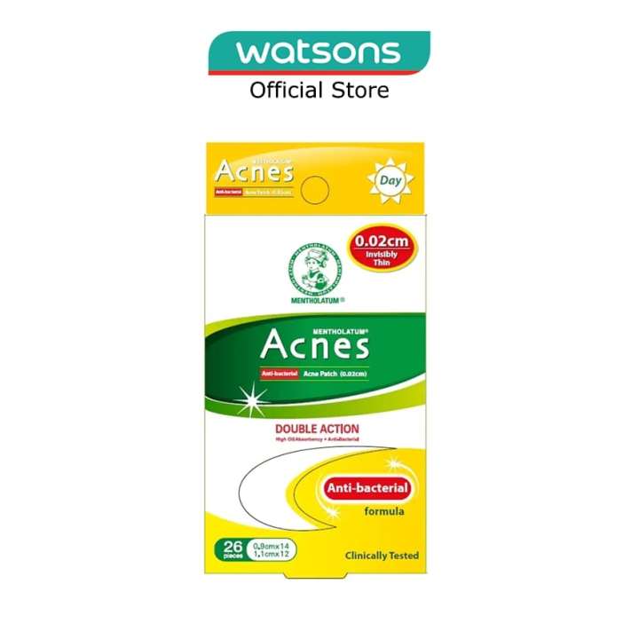 ACNES Anti-Bacterial Acne Patch For Day 0.02Cm 26S | Lazada Singapore