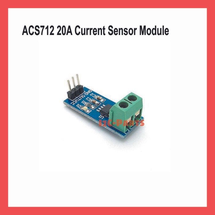 ACS712 20A Range Hall Effect Current Sensor Arus ACS 712 Module ...